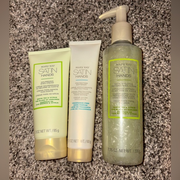 Mary Kay | Bath & Body | Mary Kay Satin Hands Pampering Set Cream And ...